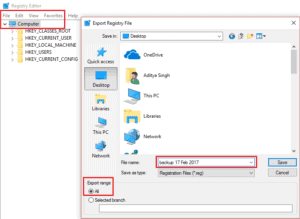 How to Backup and Restore the Registry on Windows – TechCult