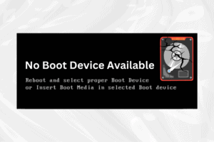 SOLVED: No Boot Device Available Error in Windows 7/8/10