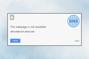 Fix ERR_NAME_NOT_RESOLVED in Chrome – TechCult