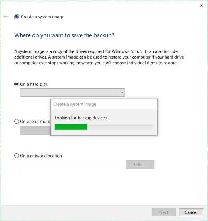 How To Create A System Image Backup In Windows 10 Techteds How To Create A System Image Backup In Windows 10 Techteds