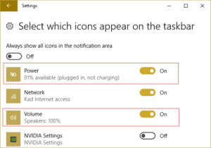 Fix System icons not showing on Windows 10 Taskbar – TechCult