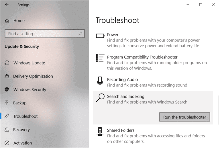Fix File Explorer Search Not Working in Windows 10 – TechCult