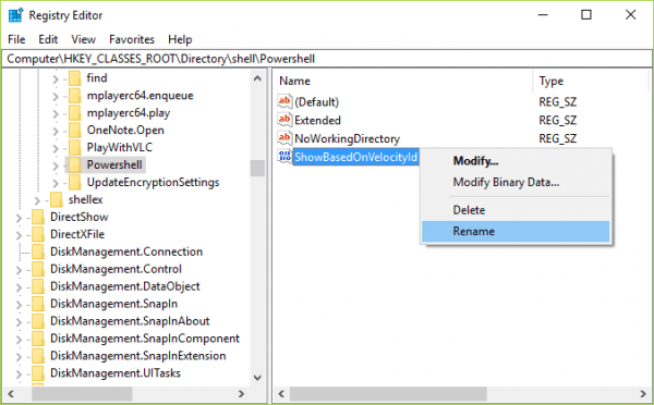 Replace Powershell With Command Prompt In Context Menu In Windows 10