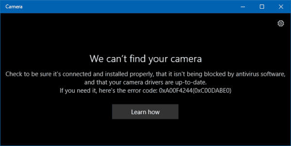 Fix Windows can't find or start the camera – TechCult