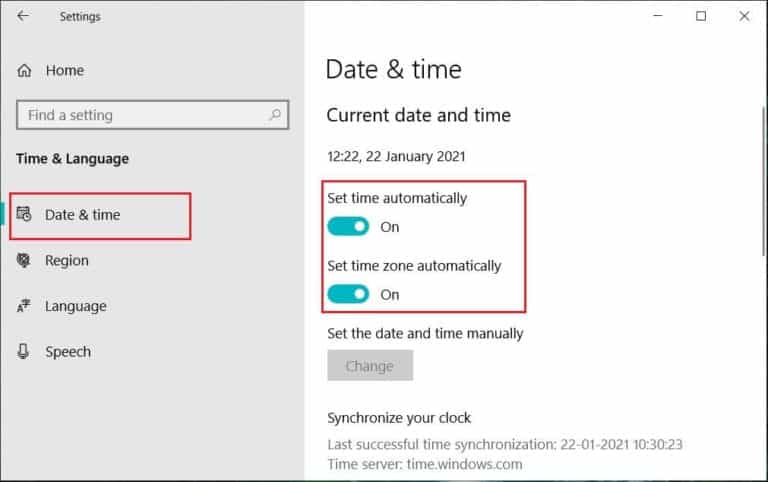 4 Ways to Change Date and Time in Windows 10 – TechCult