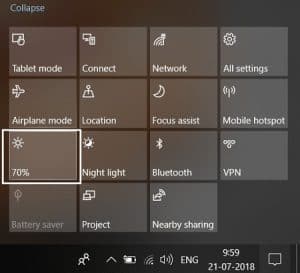 How to Change Screen Brightness in Windows 10 – TechCult