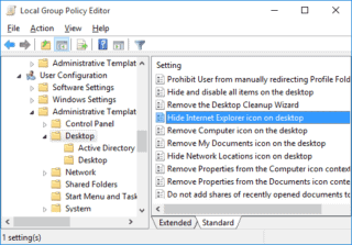 Remove the Internet Explorer icon from Desktop in Windows 10 – TechCult