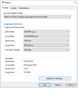 How to Change Date and Time Formats in Windows 10 – TechCult