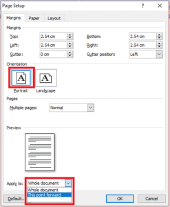 How to Make One Page Landscape in Word – TechCult