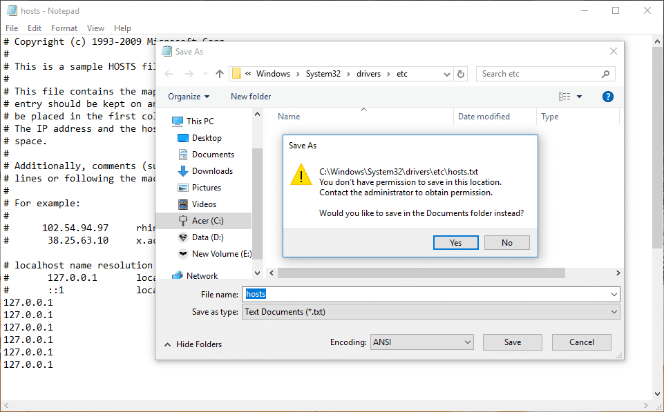 How To Edit The Hosts File In Windows 10 GUIDE TechCult