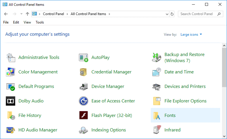 How to Change Default System Font in Windows 10 – TechCult