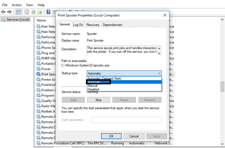 Fix Printer Spooler Errors on Windows 10 – TechCult