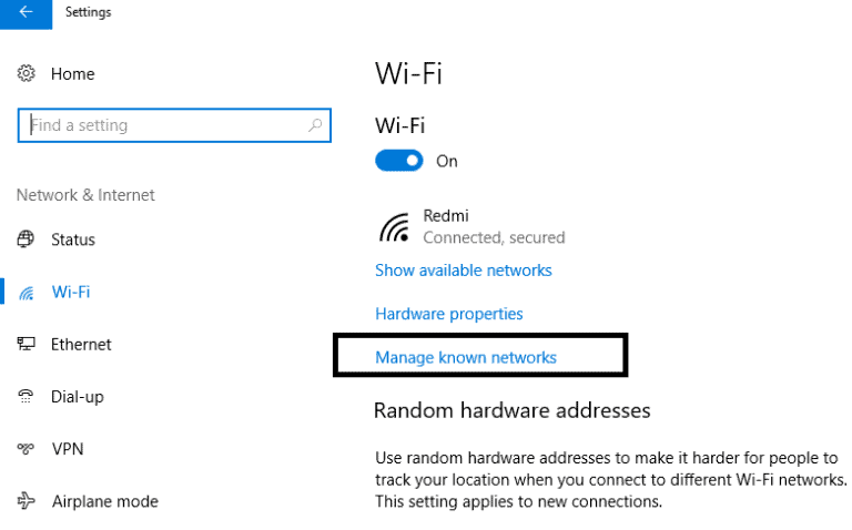 3 Ways to Forget a Wi-Fi network on Windows 10 – TechCult