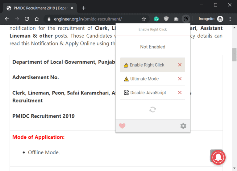 How to Copy from Right click Disabled Websites – TechCult
