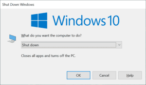 Shut Down Windows Using Keyboard Shortcuts – TechCult