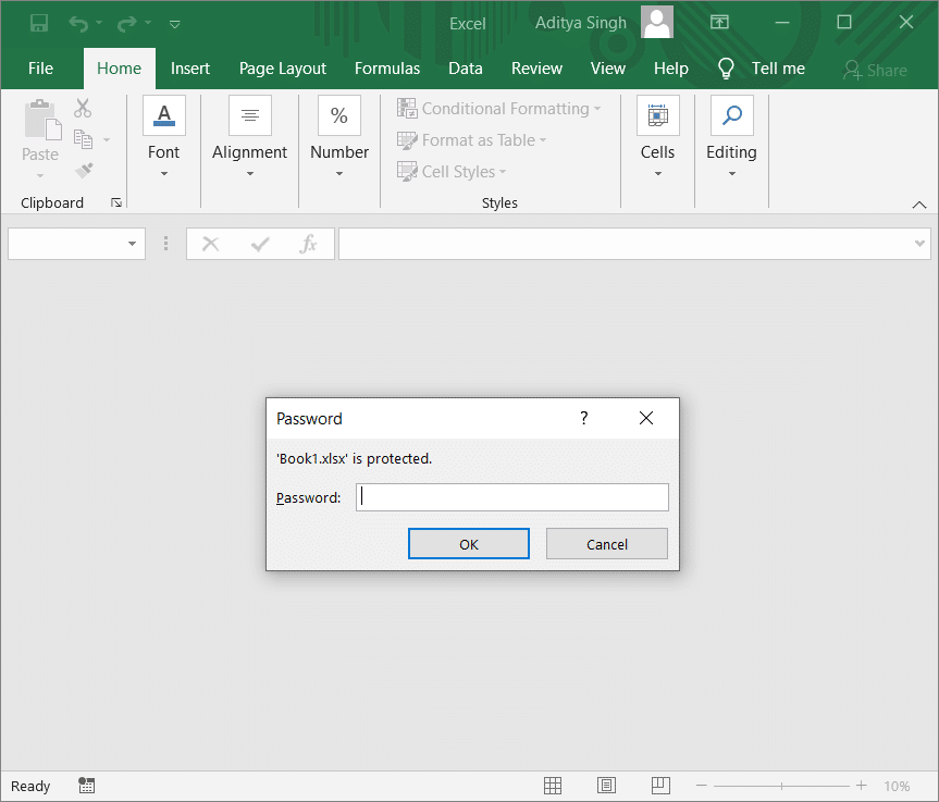 How To Remove The Password In Excel 