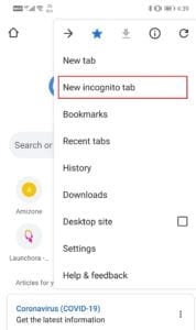 How to Use Incognito Mode on Android – TechCult