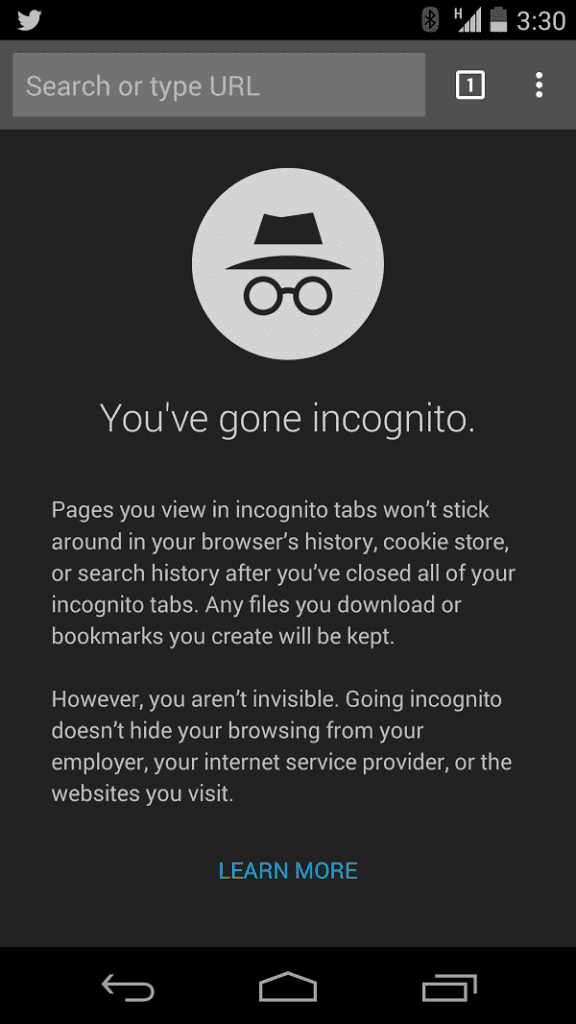 How to Use Incognito Mode on Android - TechCult
