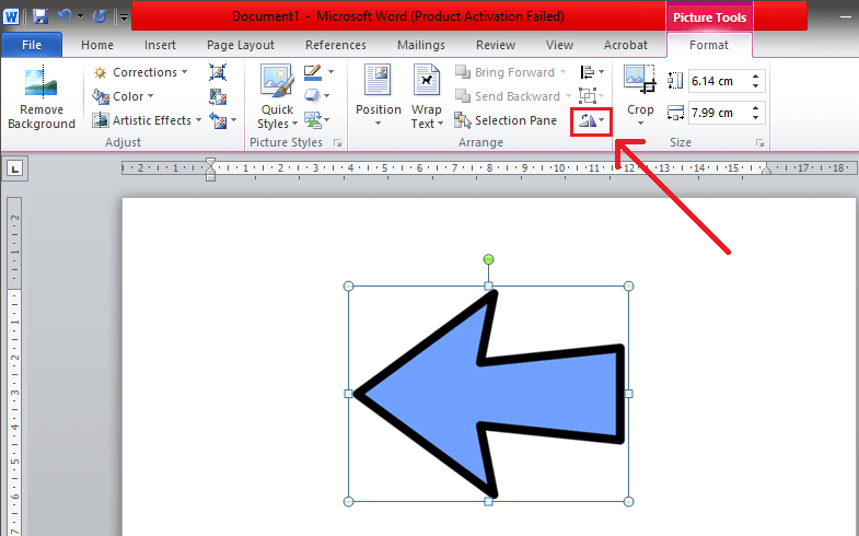 How To Rotate A Picture Or Image In Word TechCult