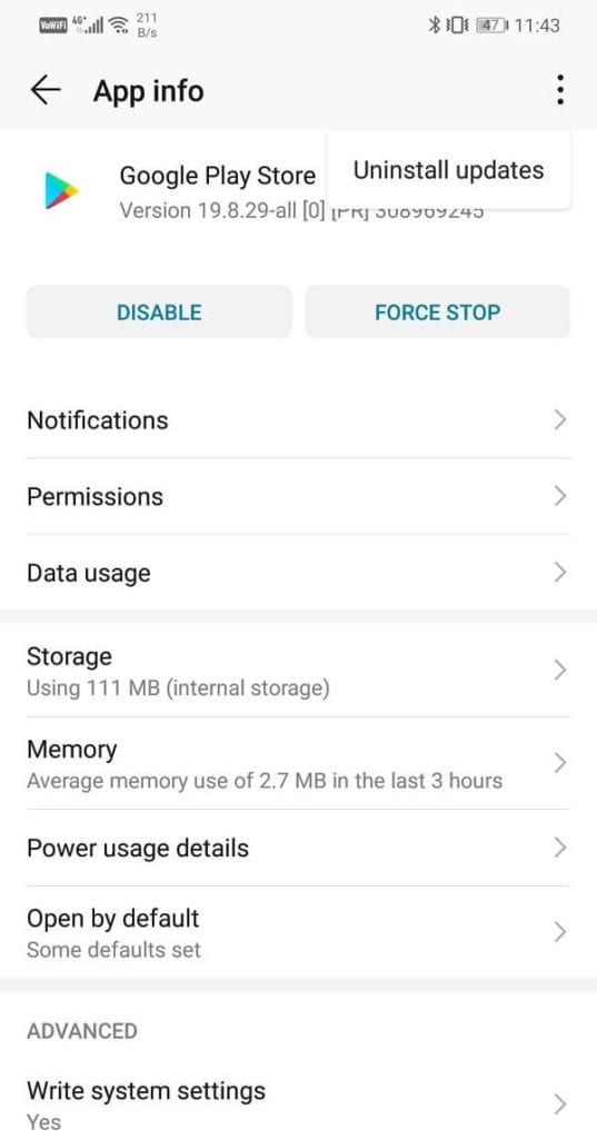 Fix Google Play Store Stuck on Google Play Waiting for Wi-Fi
