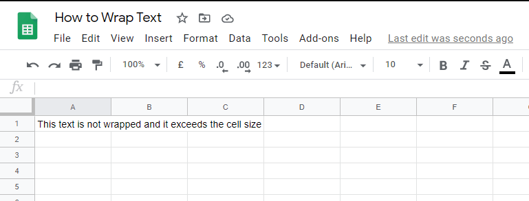 How To Quickly Wrap Text In Google Sheets Techcult