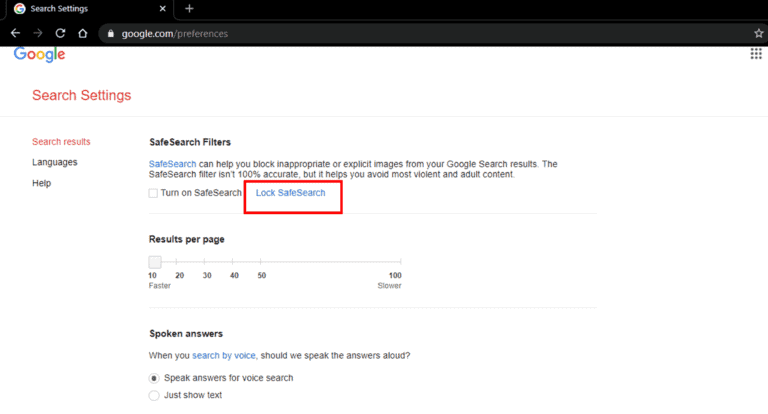 How to Turn Off SafeSearch on Google – TechCult