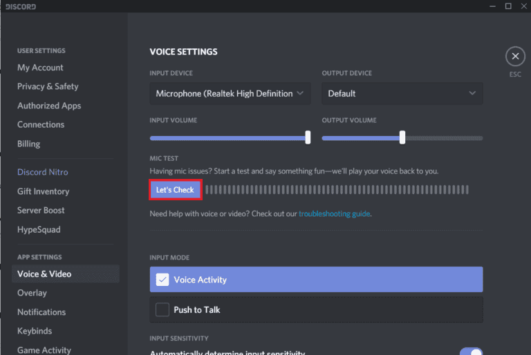 How to Fix Discord Mic Not Working – TechCult