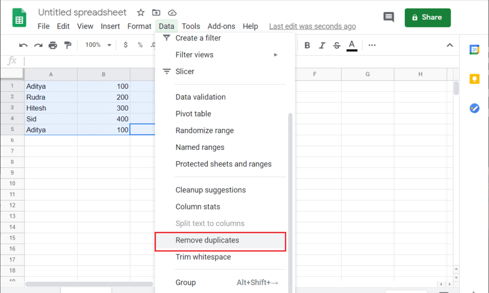 6 Ways To Remove Duplicates In Google Sheets Techcult