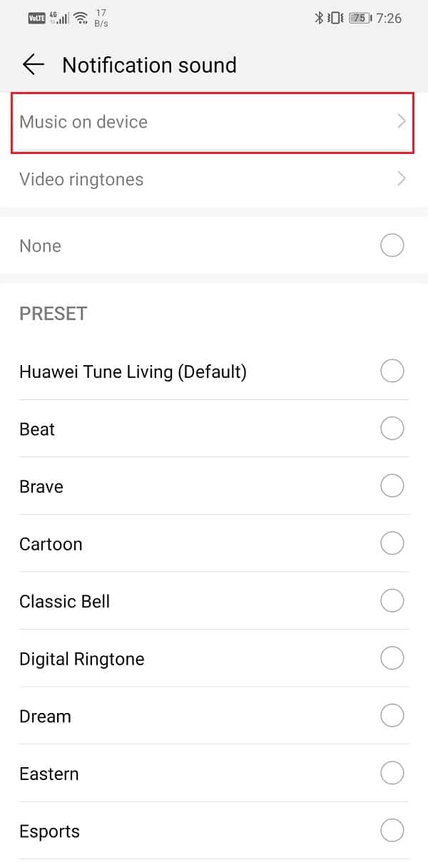 How To Set Custom Text Message Ringtone On Android Techcult