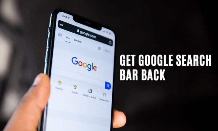 How to Get Google Search Bar Back on Android Home Screen - TechCult