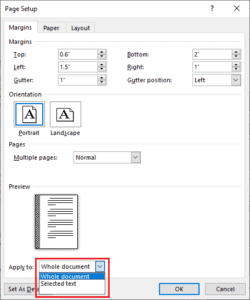 How to Set Up 1 Inch Margins in Microsoft Word – TechCult