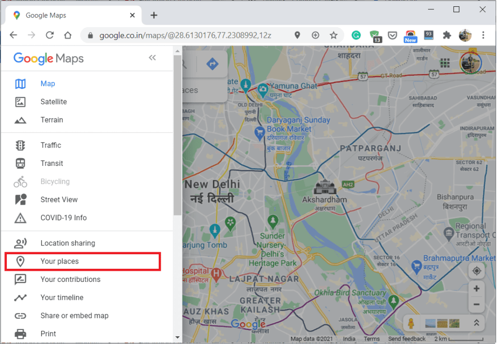 how-to-check-the-traffic-on-google-maps-techcult