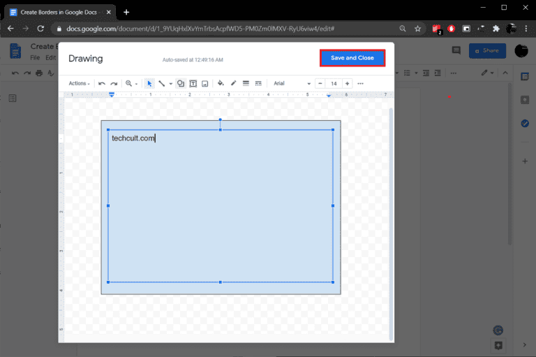 4 Ways to Create Borders in Google Docs – TechCult