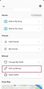 How To Change Bitmoji Selfie On Snapchat – TechCult