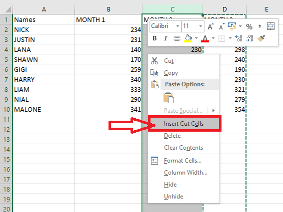 How To Swap Columns Or Rows In Excel Step By Step Techcult