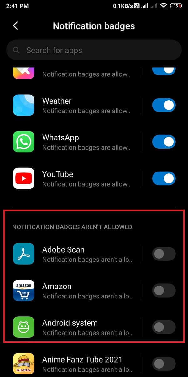 How To Enable Or Disable App Icon Badges On Android Techcult