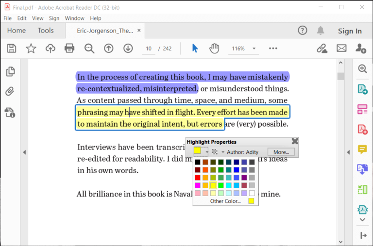 C mo Cambiar El Color De Resaltado En Adobe Acrobat Reader CompuHoy