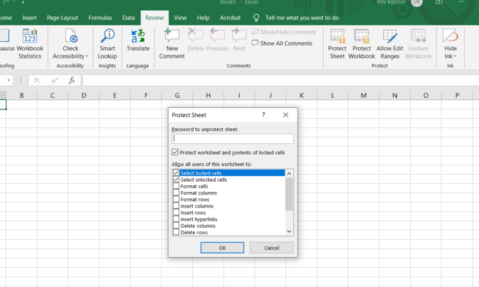 How To Lock Or Unlock Cells In Excel 2022 TechCult