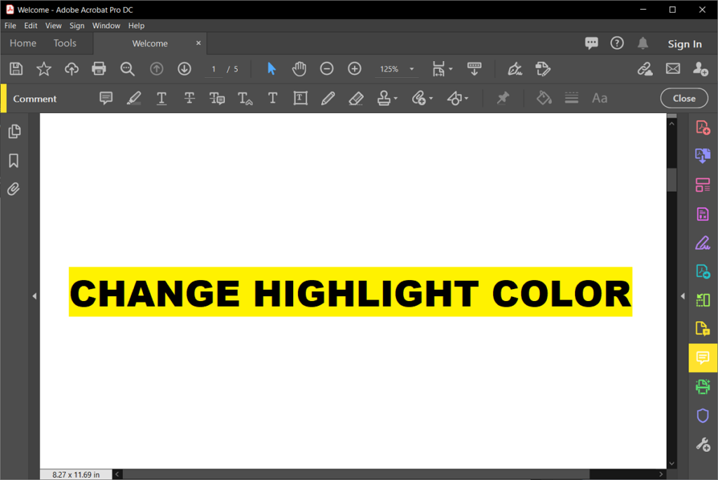 How To Change Highlight Color In Pdf Document Hathcock Sheatran
