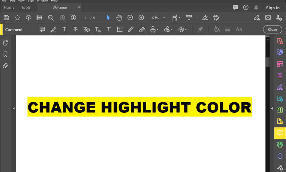 How To Change Highlight Color In Adobe Acrobat Reader TechCult