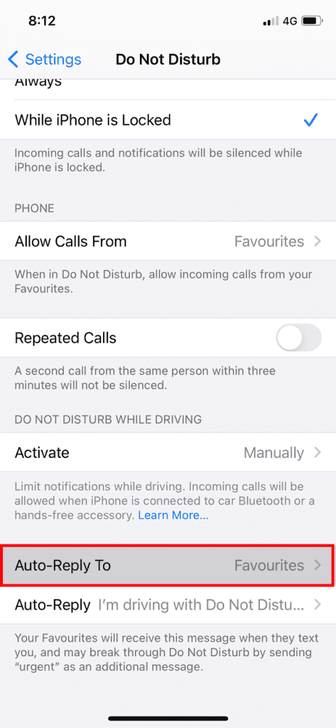 How To Auto-Reply to Texts on the iPhone – TechCult