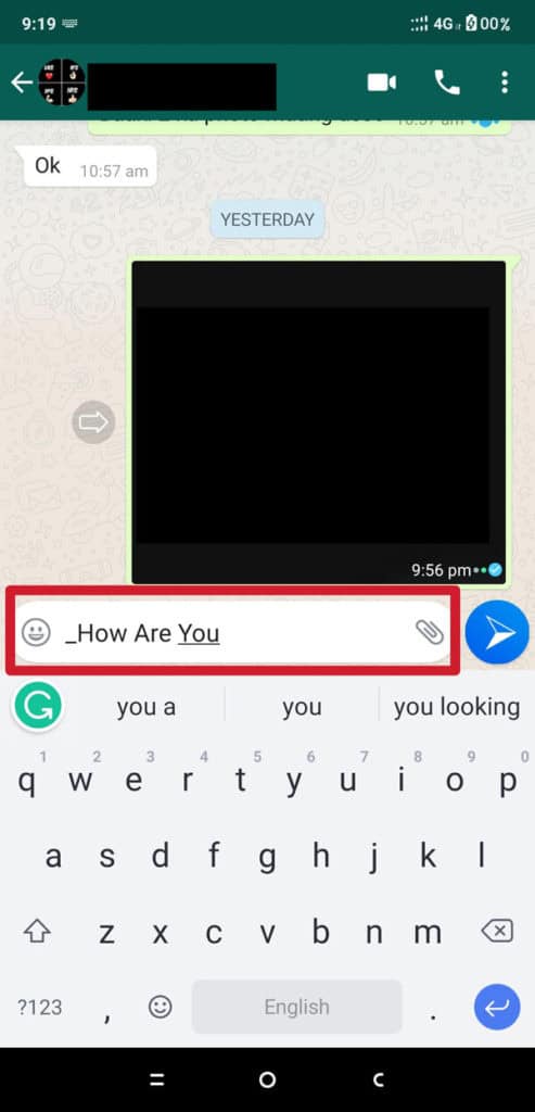 How to Change Font Style in WhatsApp [Step-By-Step] – TechCult