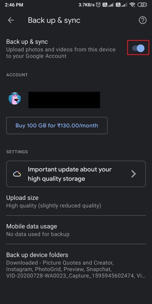 How to Remove an Account from Google Photos – TechCult