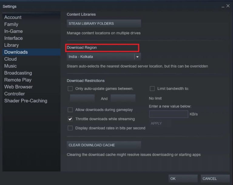 4 Ways to Make Steam Download Faster – TechCult