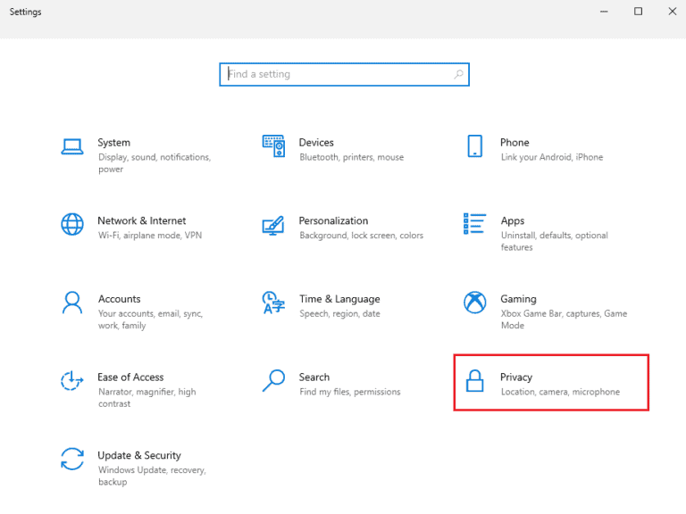 Fix Camera In Use by Another App in Windows 10 – TechCult