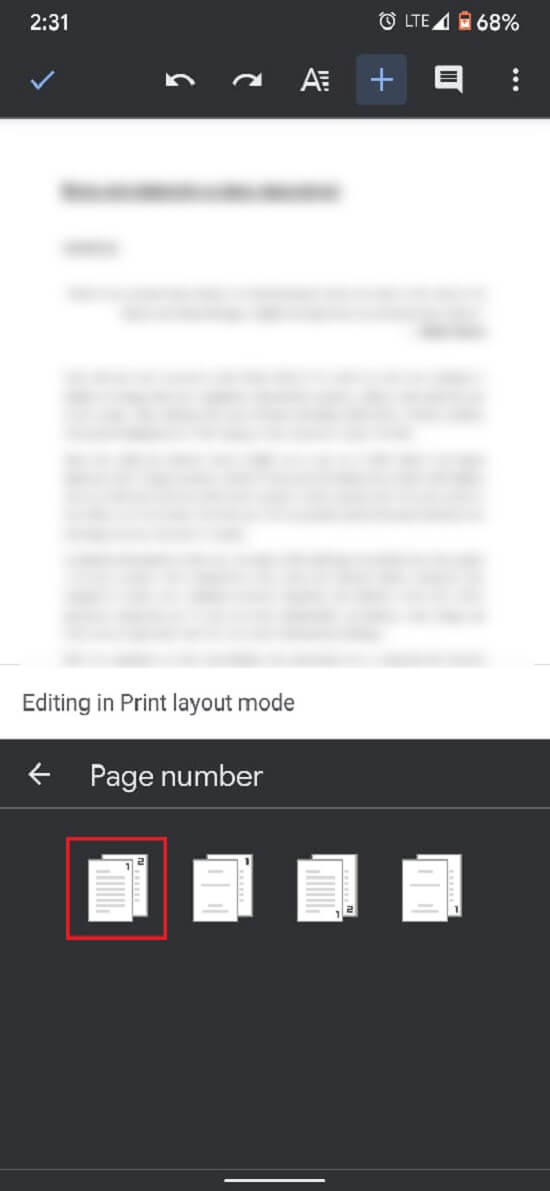How To Add Page Numbers To Google Docs Formatting Techcult