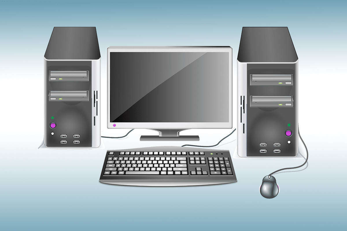 How To Connect Two Or More Computers To One Monitor TechCult