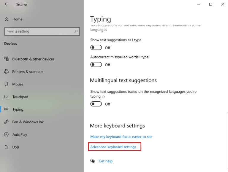 Fix Caps Lock Stuck In Windows 10 – TechCult