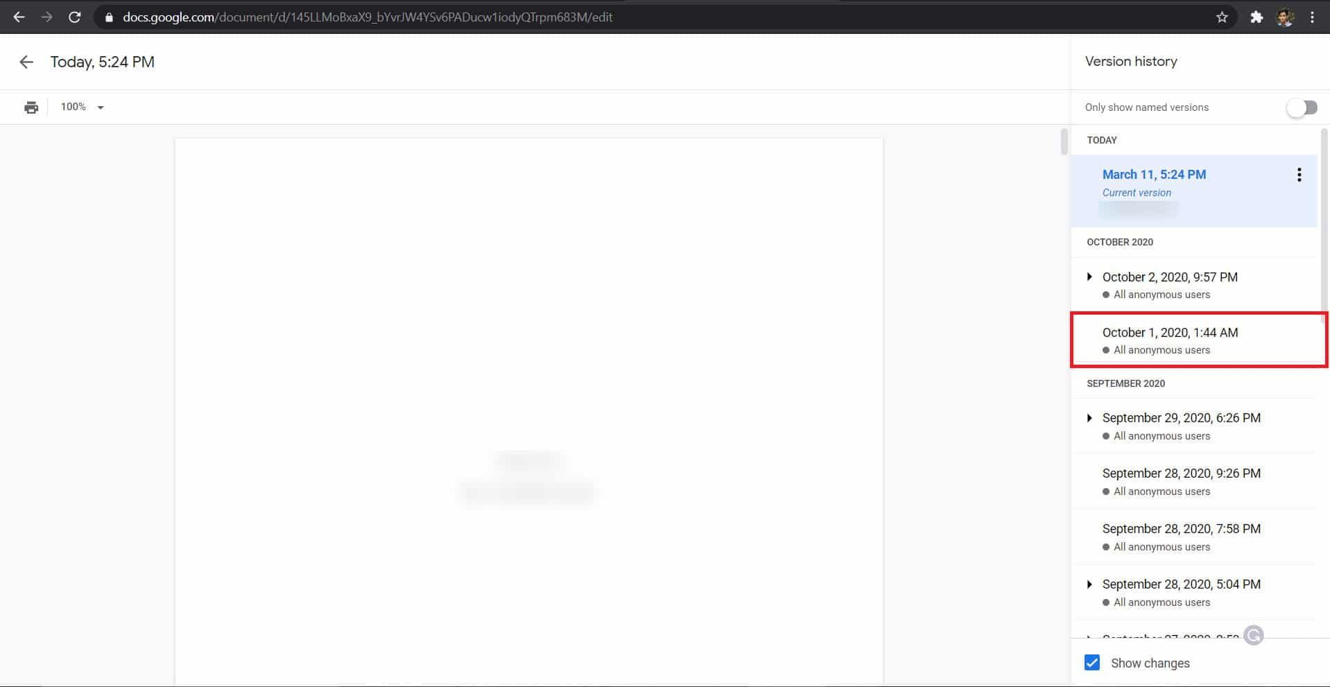How To Recover Deleted Google Docs Techcult