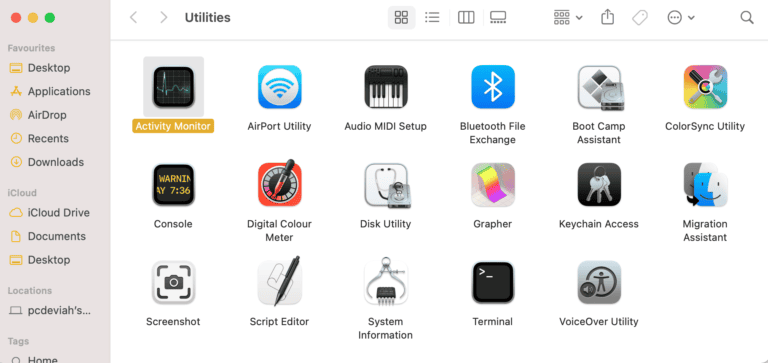 How to Use Utilities Folder on Mac – TechCult
